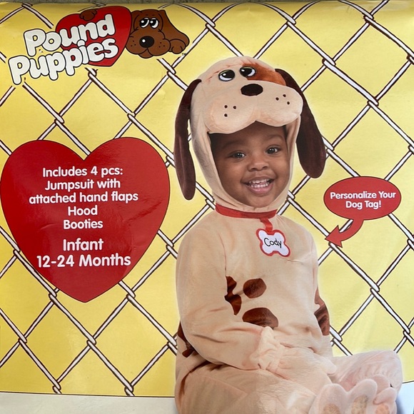Hasbro | Costumes | Pound Puppies Infant Costume New | Poshmark